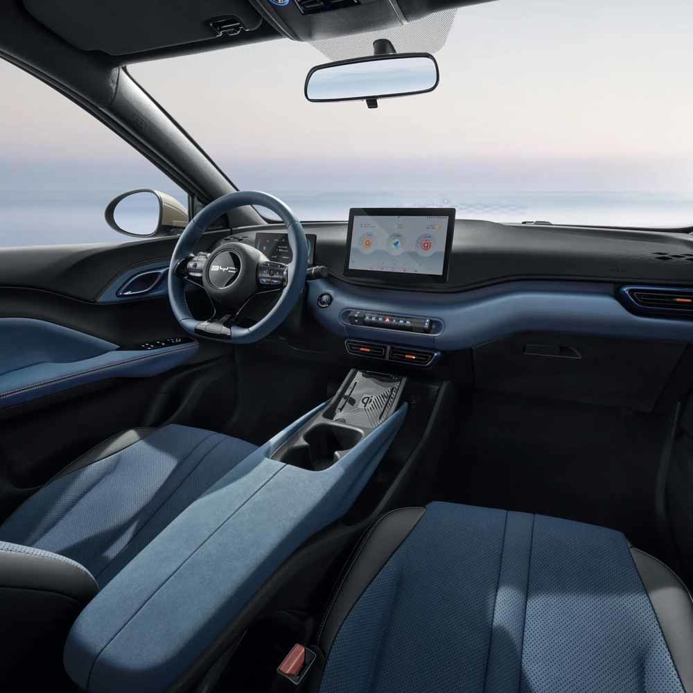 4 座席容量 BYD シガール 電動車 時速130kmの最高速度と性能